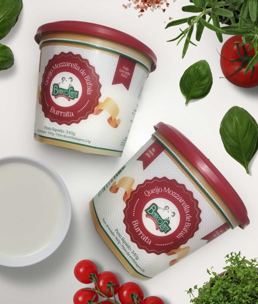 Bianco Latte | Feito com leite de búfala